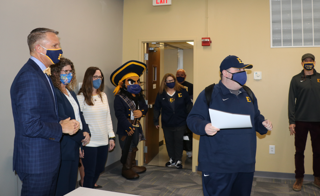 Student surprised with Access ETSU admission | East Tennessean